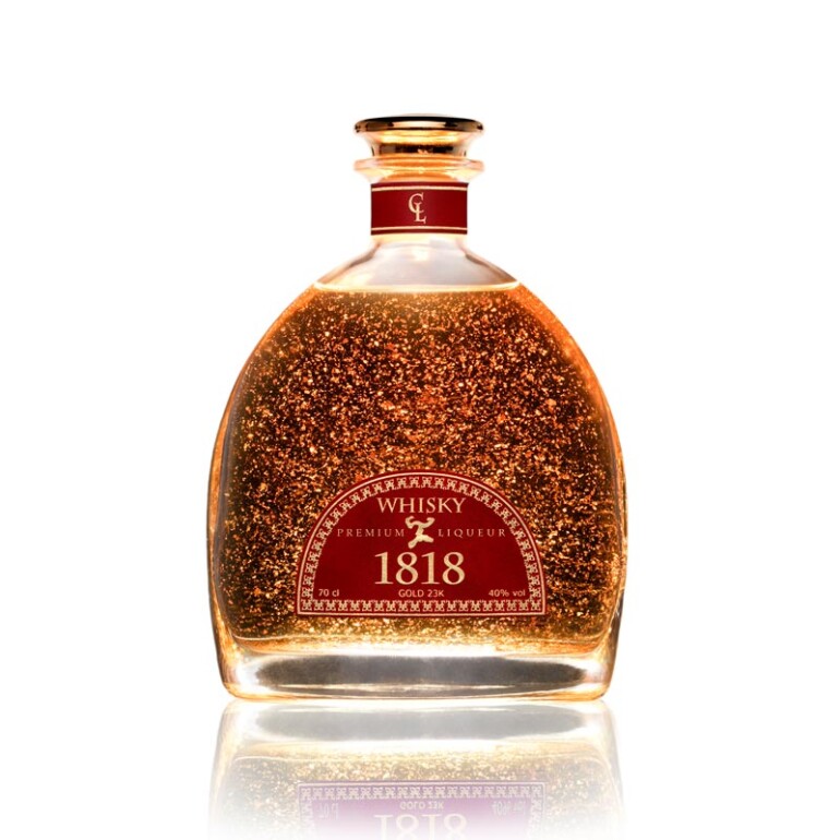 Whisky 1818 Premium Liqueur Gold 23k | Conde Lumar