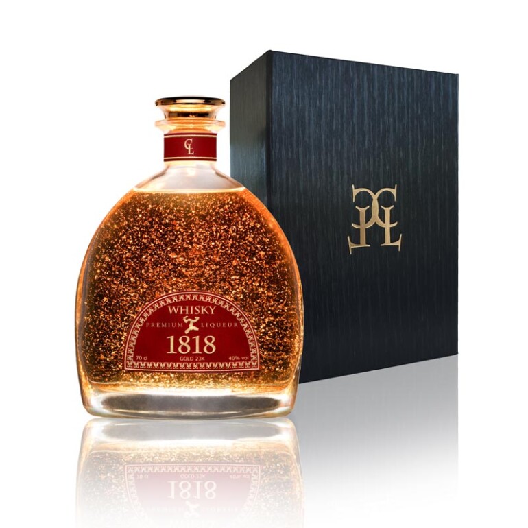Whisky 1818 Premium Liqueur Gold 23k | Conde Lumar