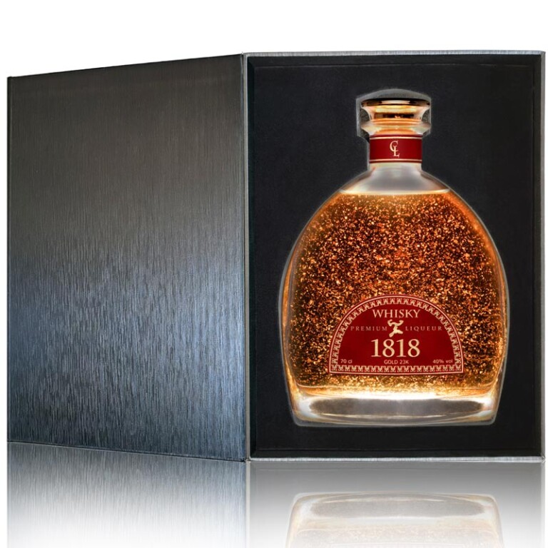 Whisky 1818 Premium Liqueur Gold 23k | Conde Lumar